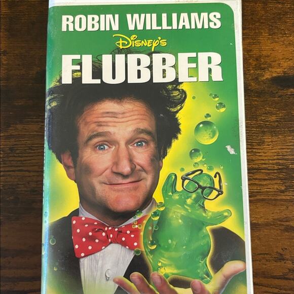 Disney | Other | Disney Flubber Vhs With Green And Red Cover | Poshmark